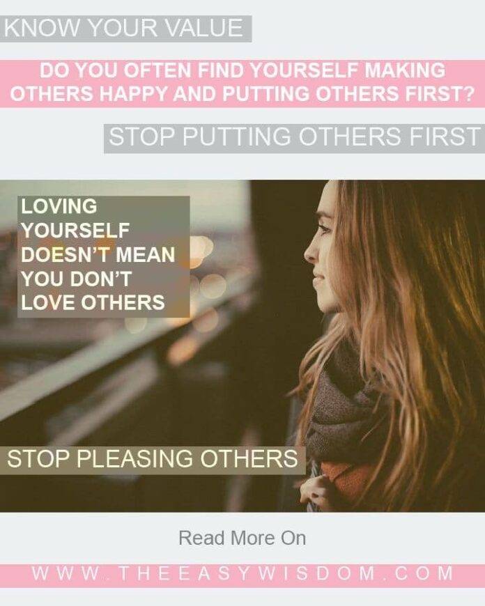Putting Others First? Putting Yourself Before others is not Selfish!