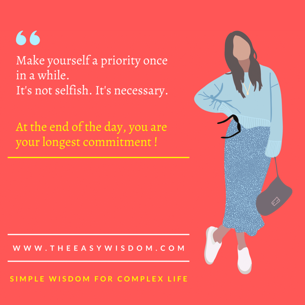 Putting Others First? Putting Yourself Before others is not Selfish!