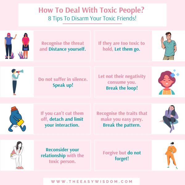 How To Deal with Toxic People and Teach Them a Lesson?