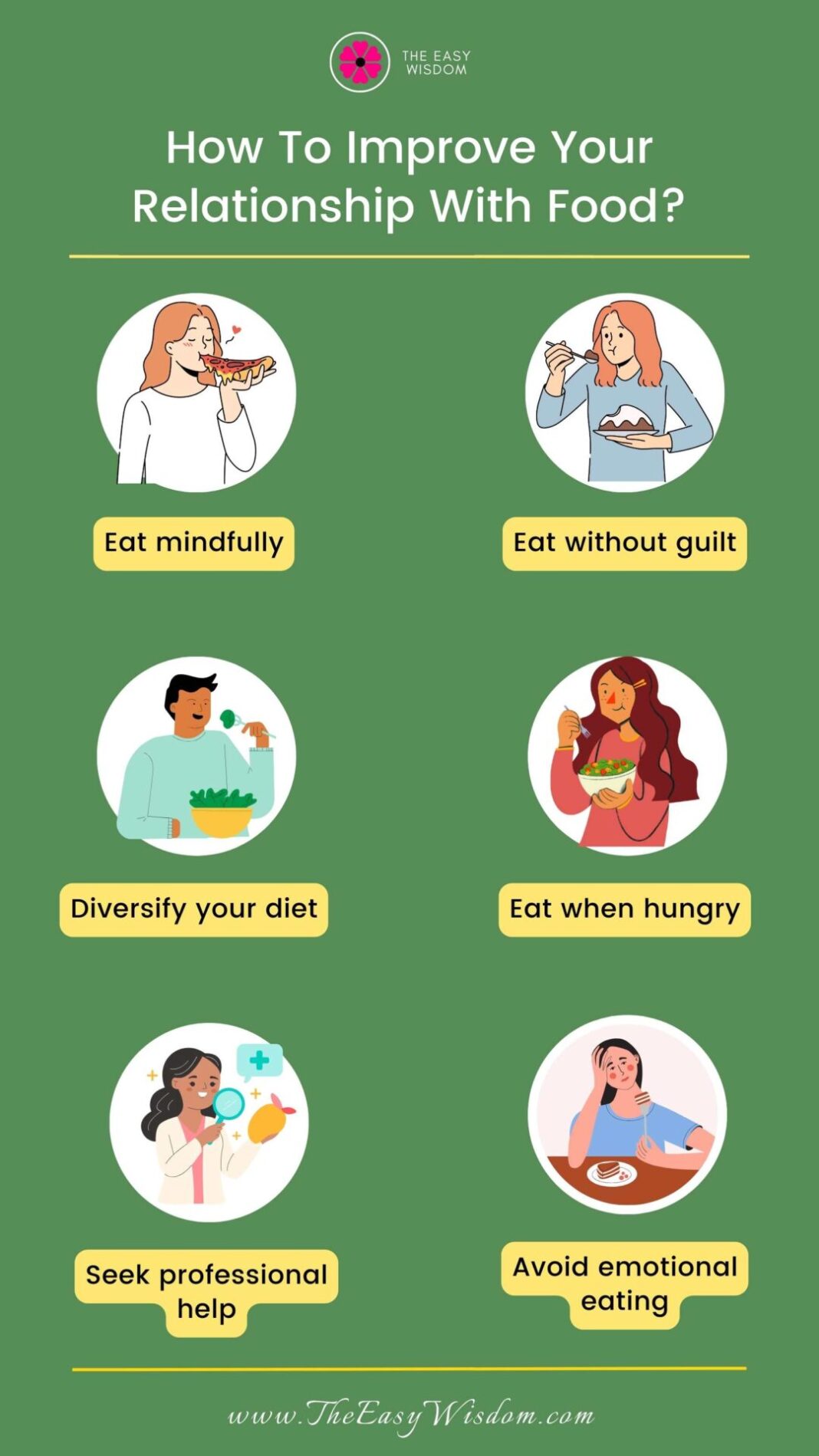 How To Change Your Relationship With Food? 6 Tips!