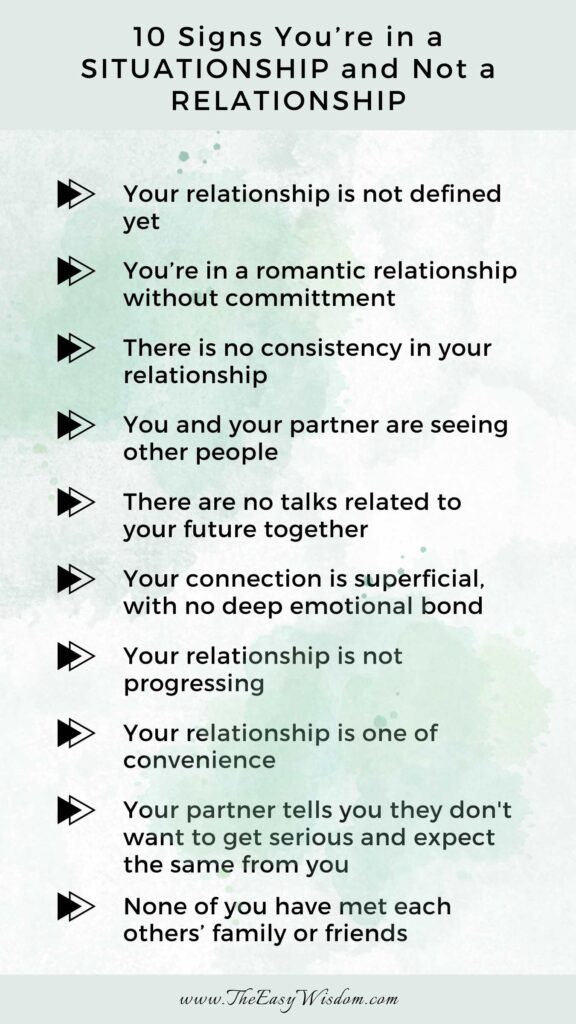 Situationship: 5 Signs You're in a Situationship!